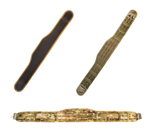 HSGI Laser Slim-Grip Padded Belt - Slotted - Operationally Proven Tactical