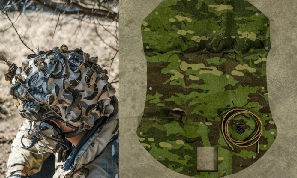 One Hundred Concepts HelmetScrim 2.0 - Operationally Proven Tactical