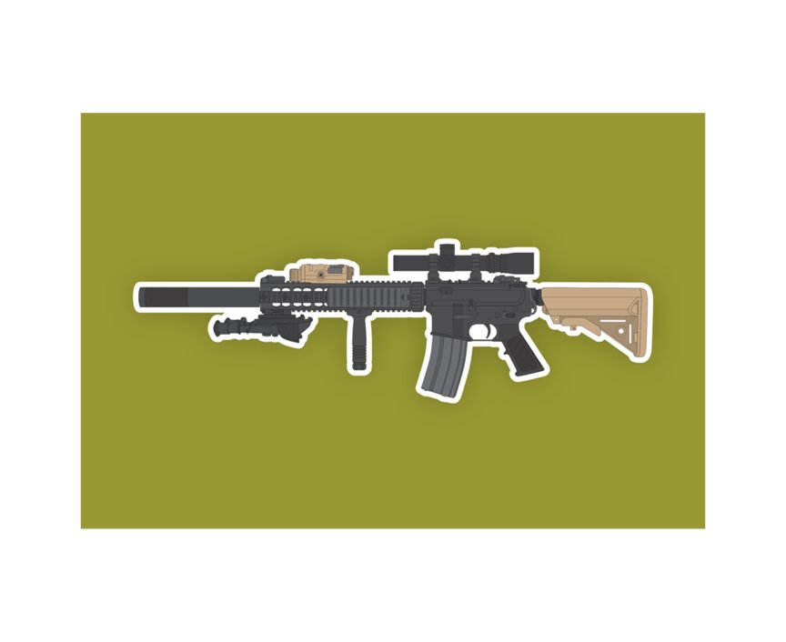 Kitfox Recce Rifle Sticker - Operationally Proven Tactical