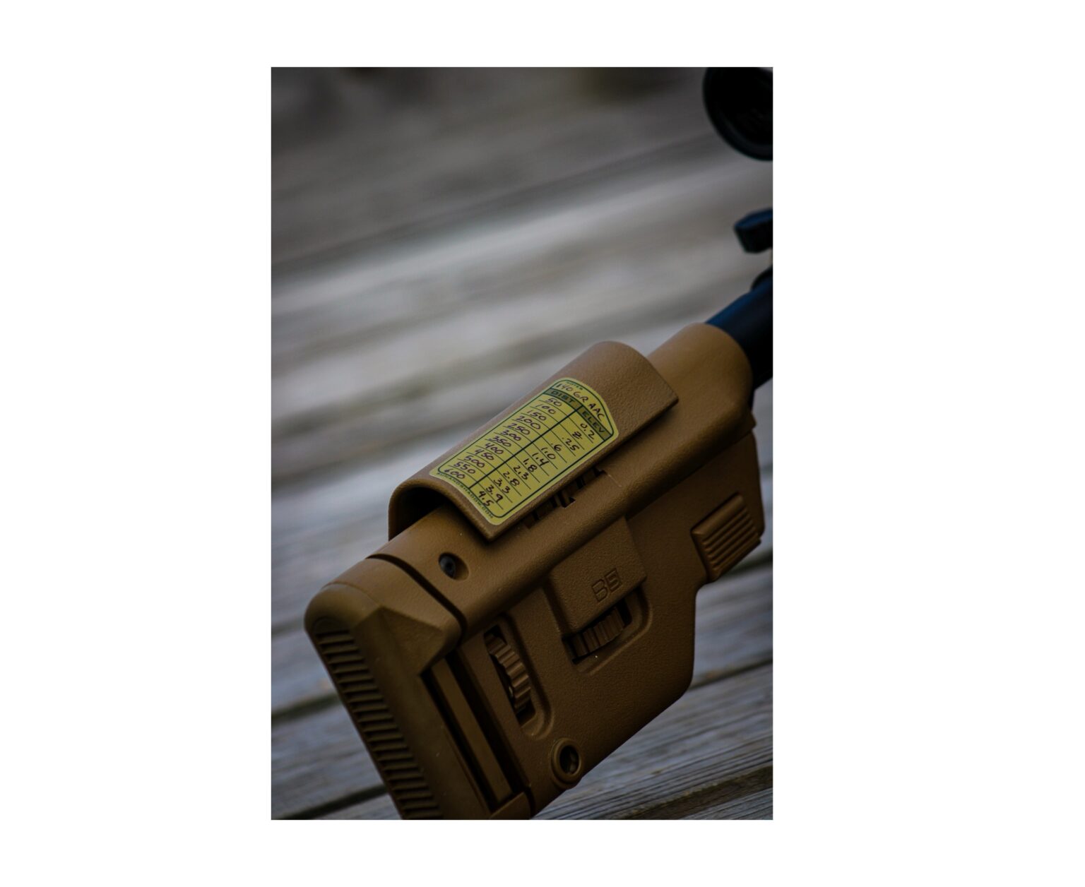 DOPE Card Sticker - 10 Pack - Operationally Proven Tactical