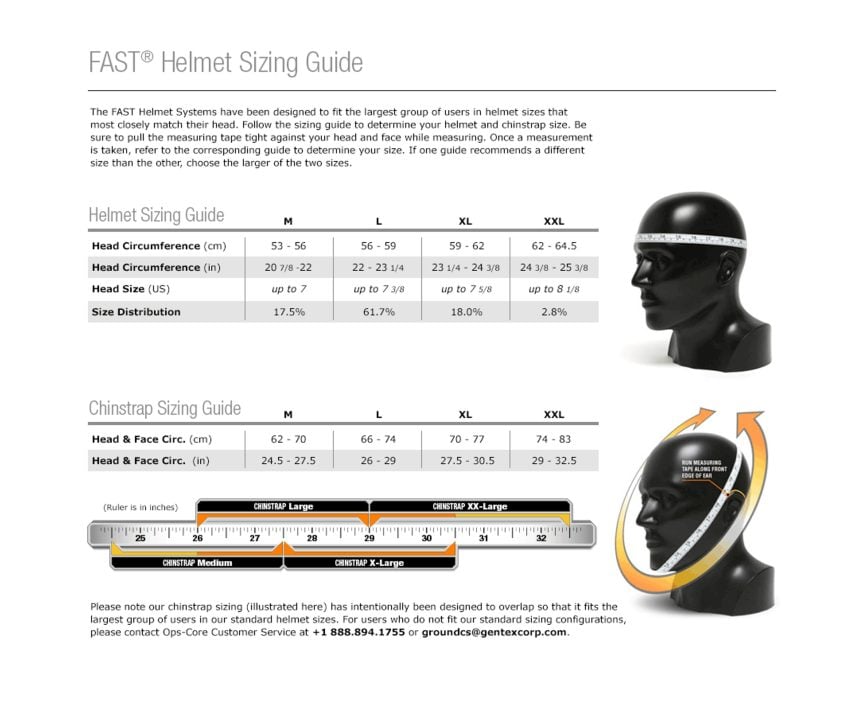 Ops-Core FAST SF Gen II Next Generation Ballistic Helmet (R ...