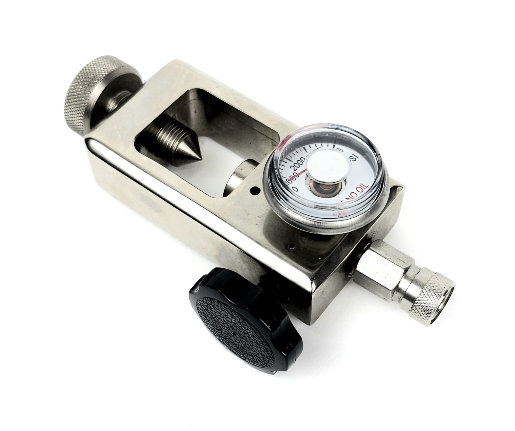 Blowout SCUBA Yoke Adapter for Fill Station, Paintball Tank Filler ...